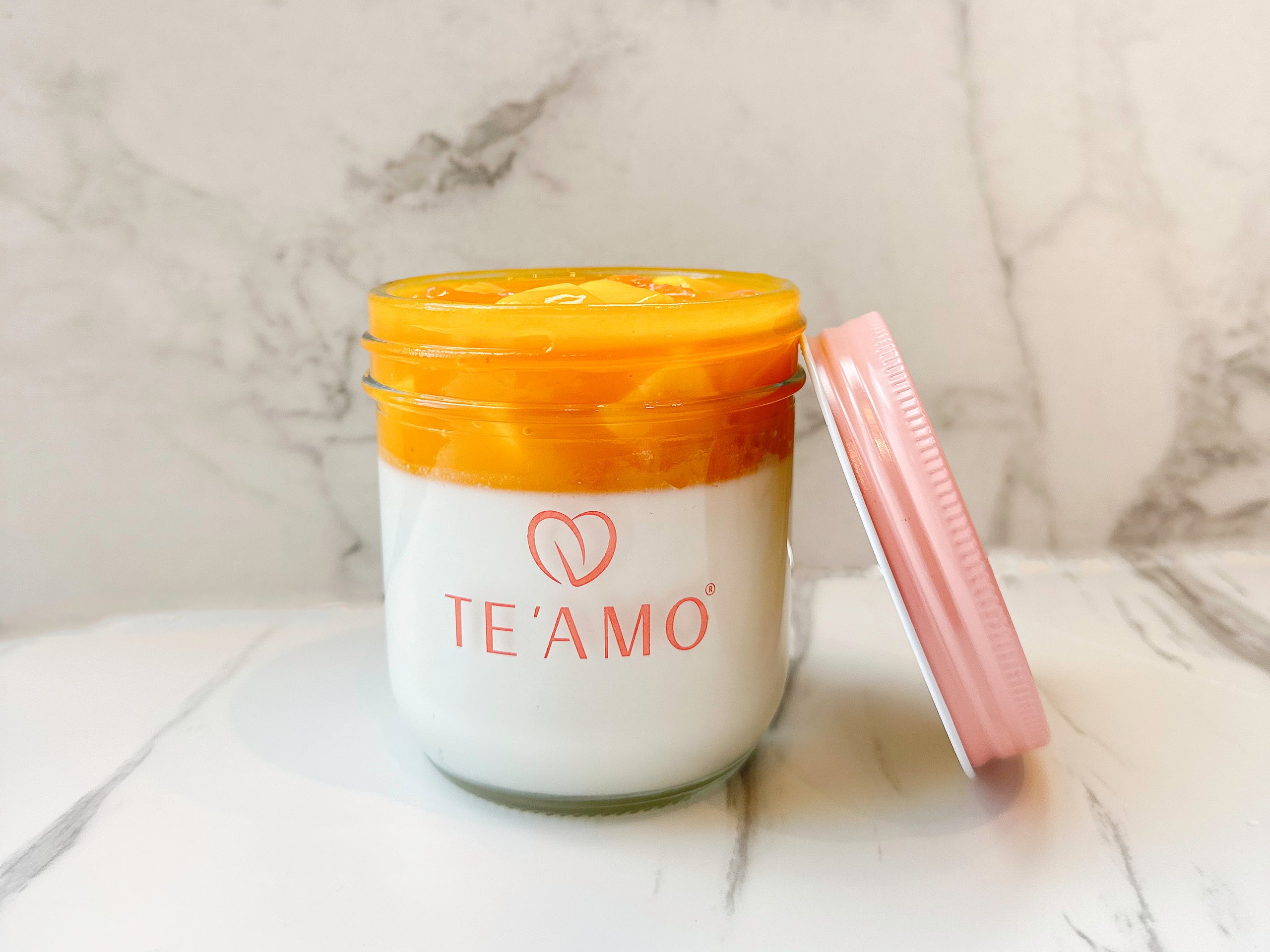 Mango Pomelo Sago Coconut Jelly 杨枝甘露椰奶冻 | Te'amo Sweets